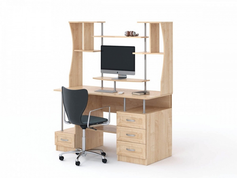 Большие компьютерные столы с надстройкой - купить в Санкт-Петербурге от ...